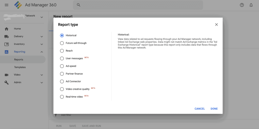 Google Ad Manager 360 Reporting Features Explained