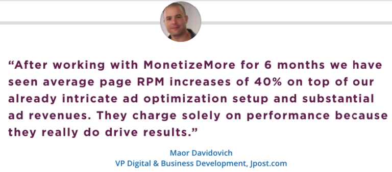 Best High RPM Ad Networks 2025 -MonetizeMore