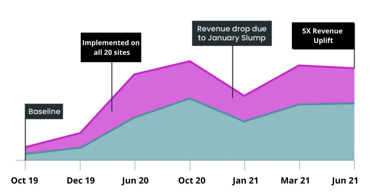 If Publab can 5X their ad revenue using Pubguru so can you! - MonetizeMore