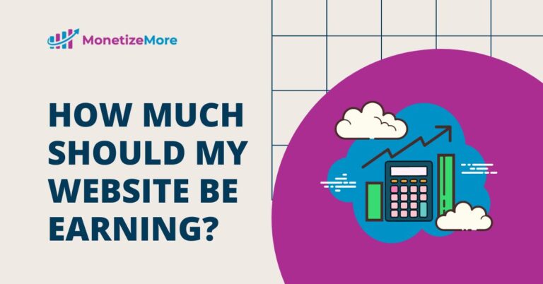 How much ad revenue can a website make in 2026?