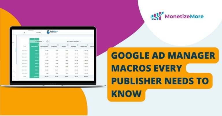 Google Ad Manager Macros Every Publisher Needs To Know